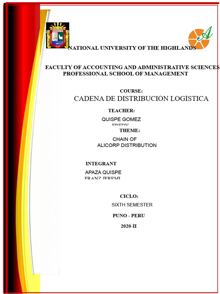 Distribution Decree Alicorp | PDF | Warehouse | Supply Chain
