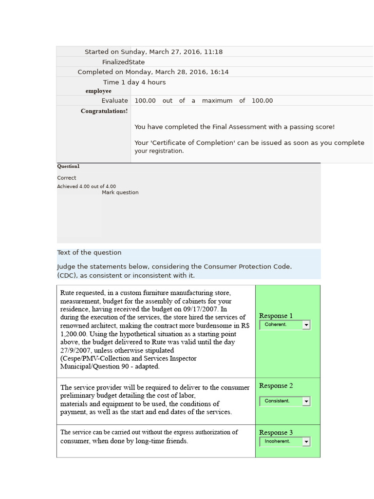 Final Assessment Maximum Score 100.00 | PDF | Justice | Crime & Violence