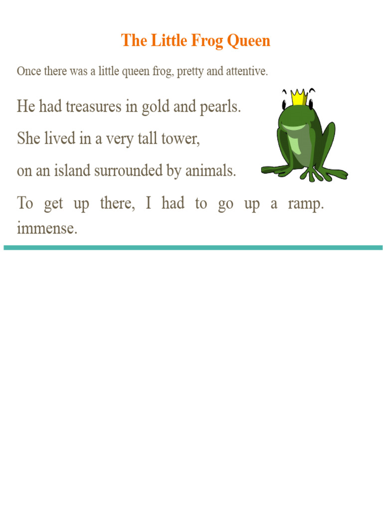 The Little Frog Queen | PDF