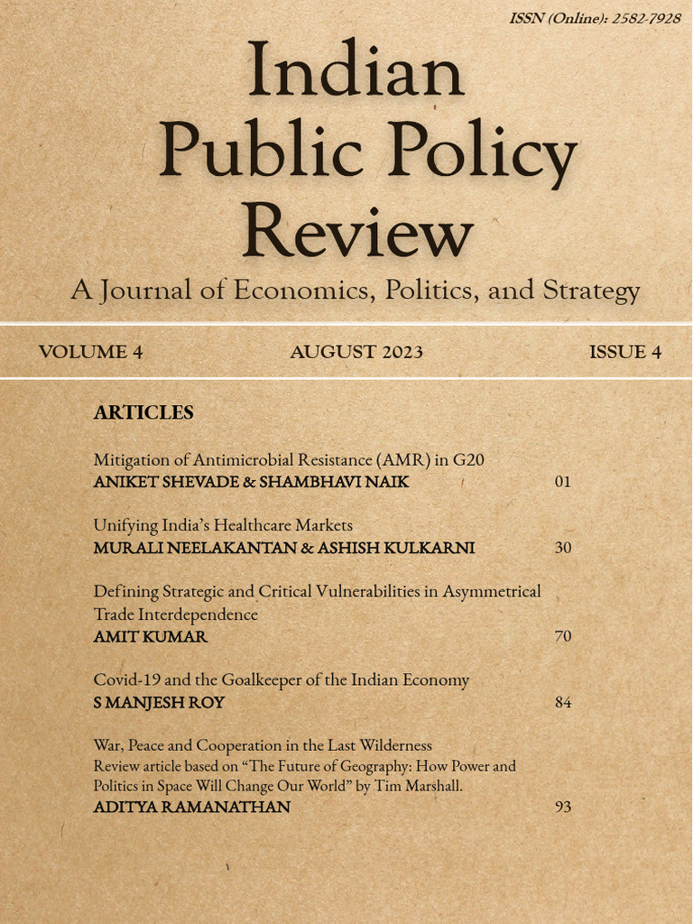IPPR Issue (Health) | PDF | Antimicrobial Resistance | Antimicrobial