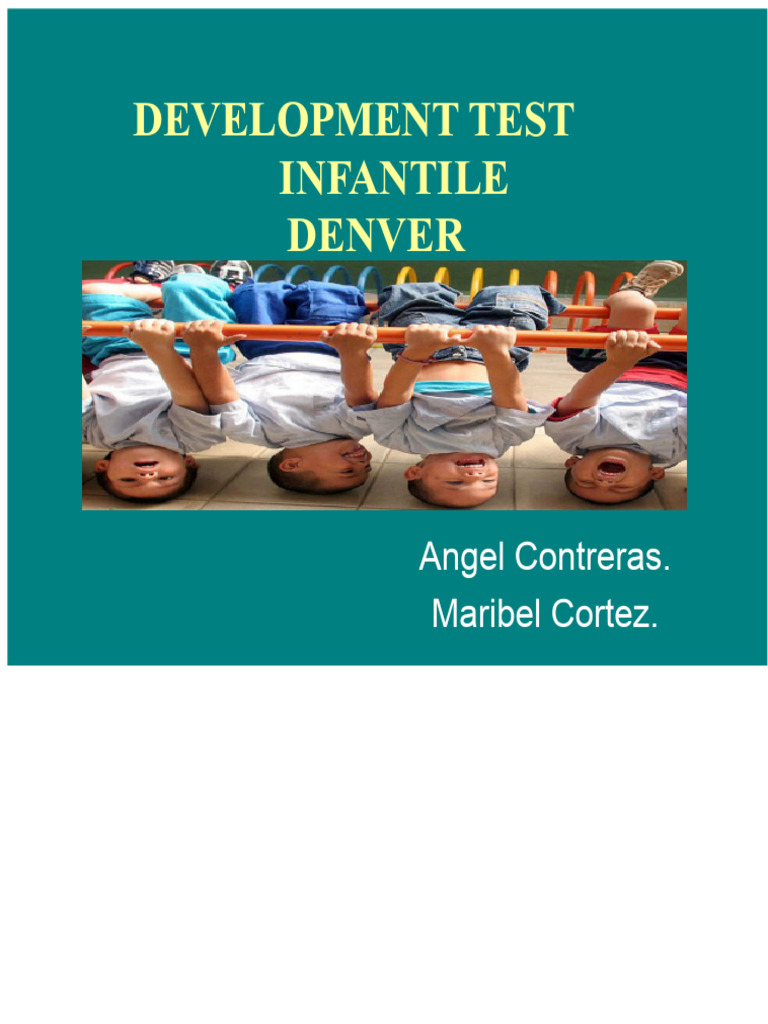 Denver Developmental Screening Test 25 | PDF | Behavioural Sciences ...