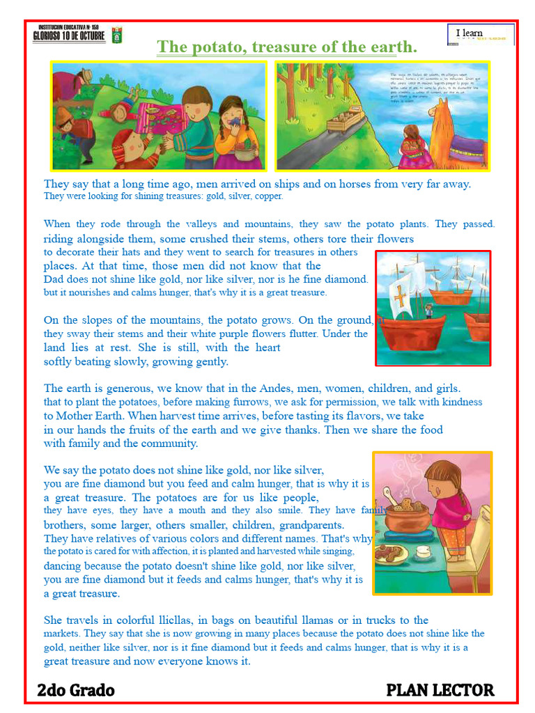 The Potato: Earth's Hidden Treasure | PDF