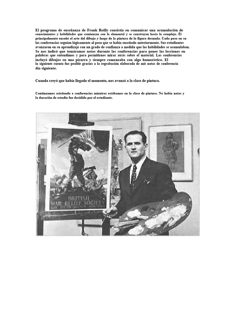Método de Dibujo de Frank Reilly | PDF | Perspectiva (Gráfica) | Sombra