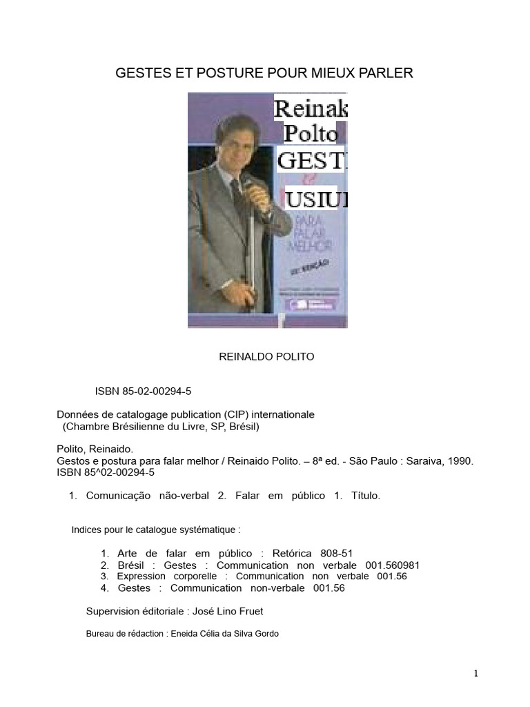 Gestes et Postures pour Bien Parler | PDF | Apprentissage | Adolf Hitler