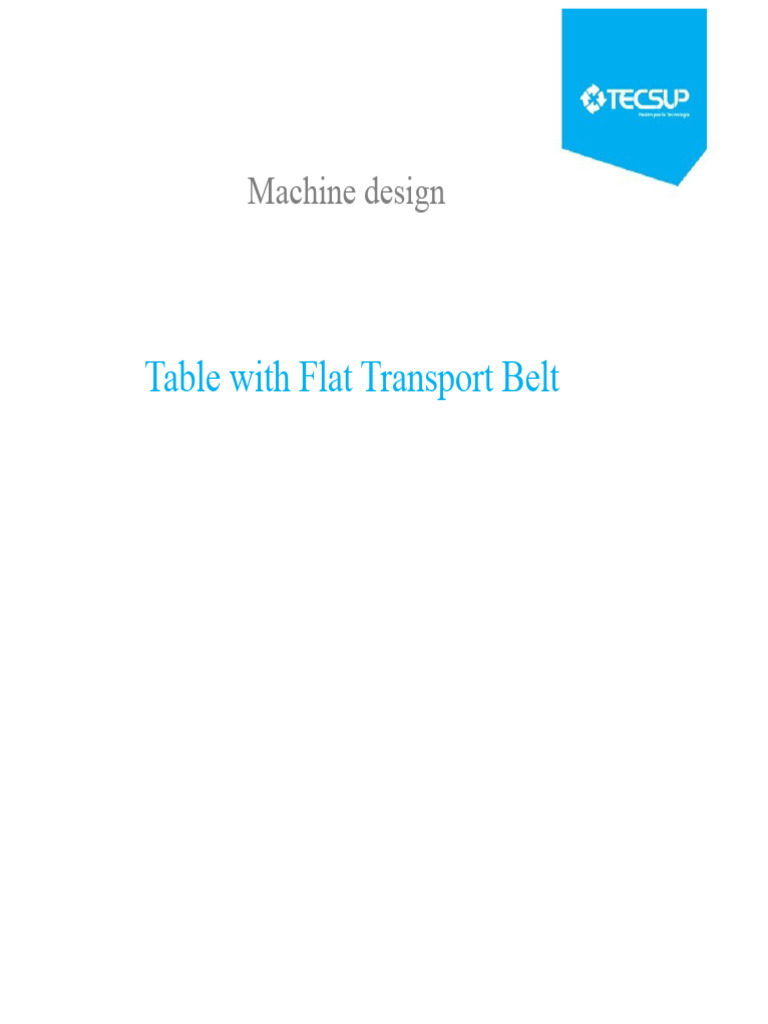 14_Table_with_Transport_Belt-2-1 | PDF | Gear | Torque