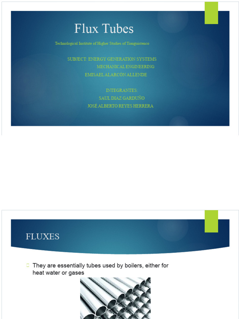 Flux Tubes | PDF