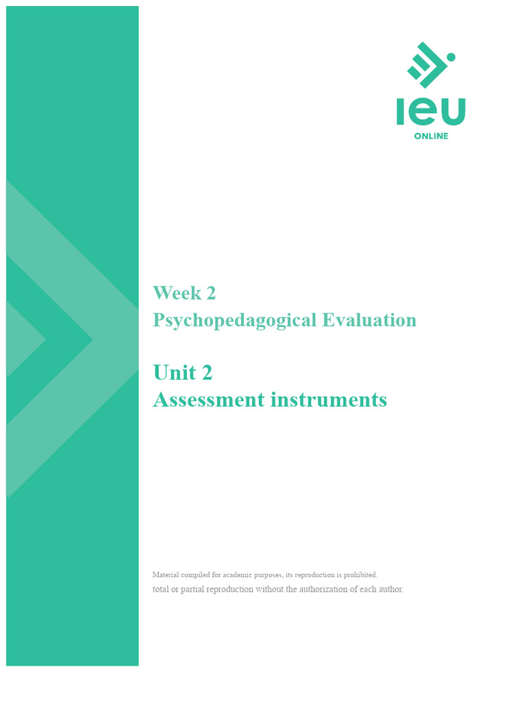 EP Notes s2 | PDF | Psychology | Psychometrics