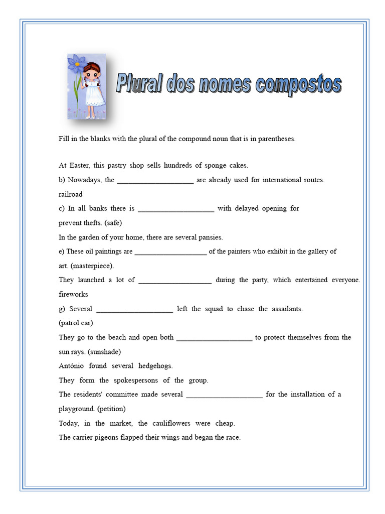 Plural of Compound Nouns FT | PDF