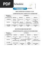 Middle School Block Schedule Samples | PDF