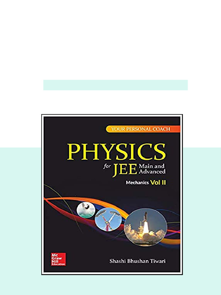 (Ebook) Physics for JEE Main and Advanced Mechanics 2 by Shashi Bhushan ...