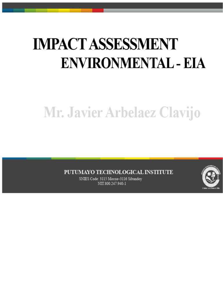 Battelle-Columbus EIA Method Overview | PDF | Environmental Impact ...