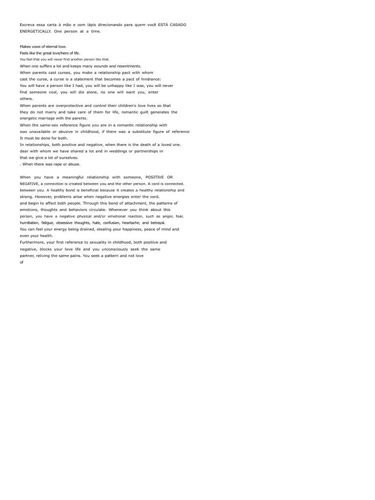 Energy Divorce Letter | PDF | Emotions | Anger