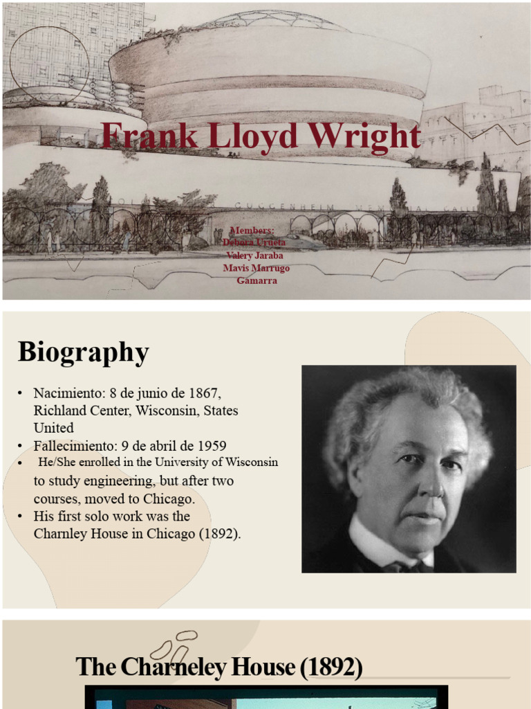 Slides-Frank Lloyd Wright.pptx | PDF