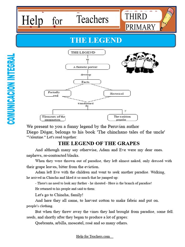 The Legend for Third Grade | PDF | Magician (Fantasy) | Cain And Abel