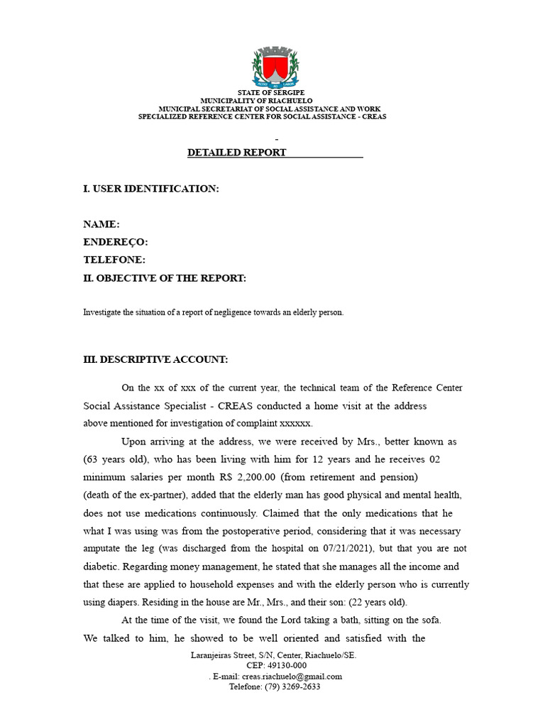 DETAILED REPORT-template | PDF
