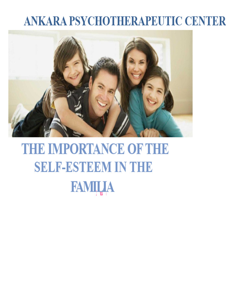 Family and Self-Esteem Workshop | PDF | Self Esteem | Adolescence