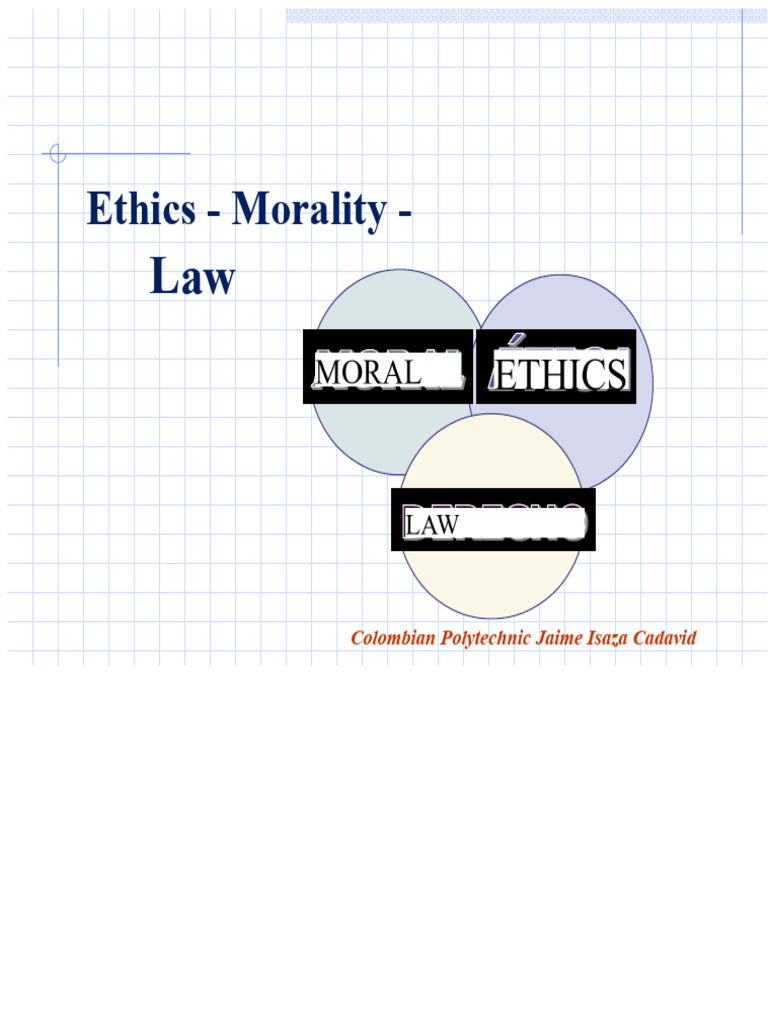 2020 - 1 ETHICS MORAL LAW FINAL.ppt | PDF | Morality | Value (Ethics)