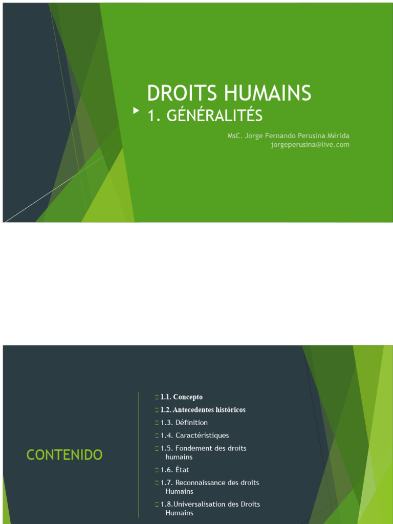 Comprendre les Droits Humains Essentiels | PDF | Droits de l'homme | Loi