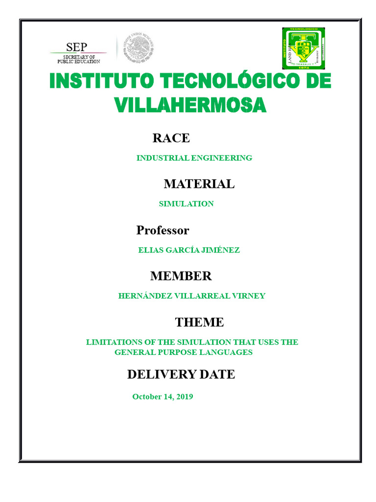 Limitations of Simulation in Engineering | PDF | Simulation | System