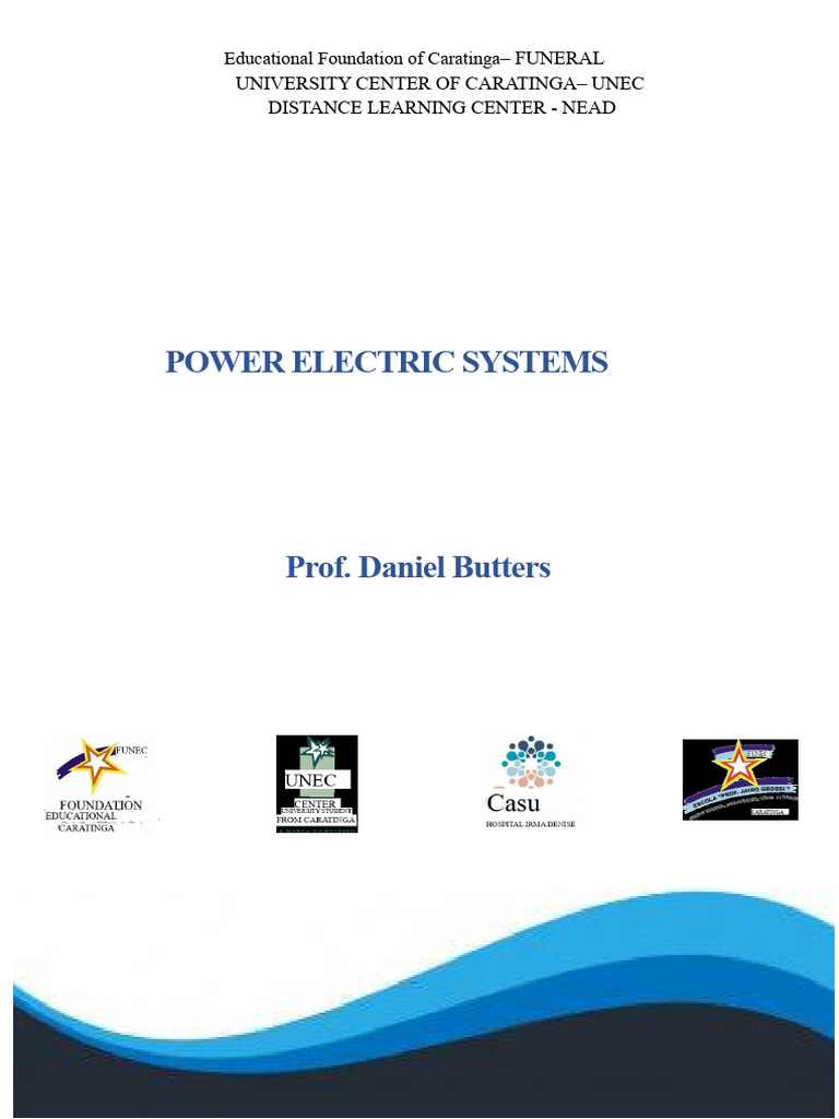Class 1 - Electric Power Systems | PDF | Electric Power Transmission ...