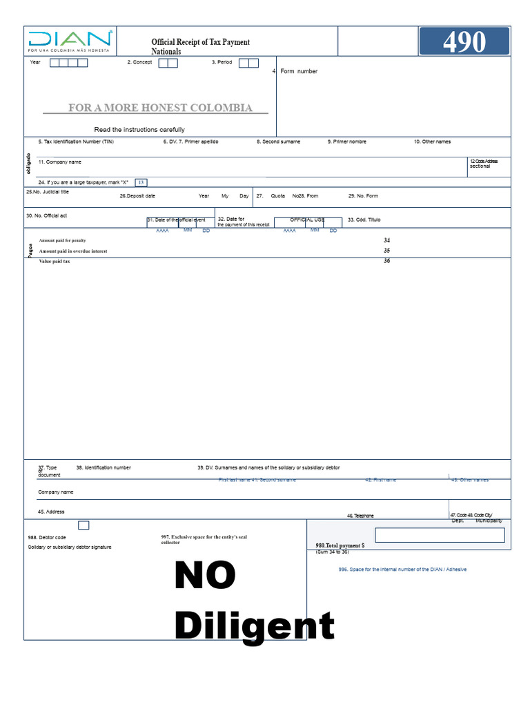 FORM 490-converted | PDF | Interest | Identity Document