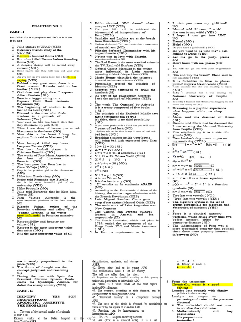 Logical Propositions - Apaep | PDF | Logic | Modal Logic