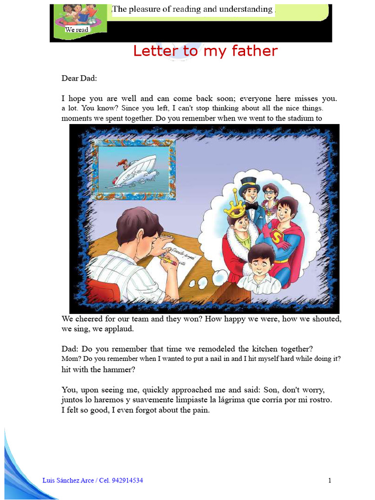 Letter to My Father | PDF
