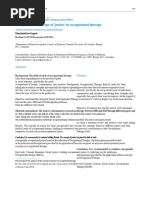 Participatory Occupational Justice Framework | PDF | Occupational ...