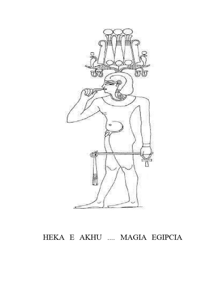 Magia Egipcia: Heka y sus Poderes | PDF | Deidades | Horus