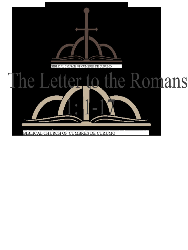 Study of the Letter to the Romans 1 | PDF | Epistle To The Romans ...