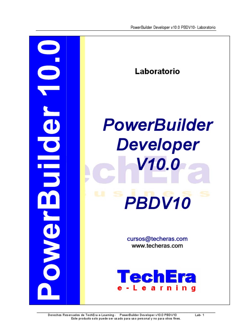 Ejemplo Completo de Power Builder para Principiantes | PDF | Tecnologia ...