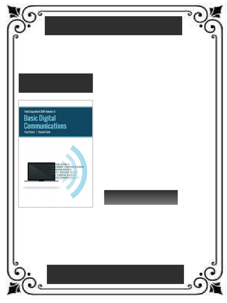 Field Expedient SDR Introduction to Software Defined Radio black and ...