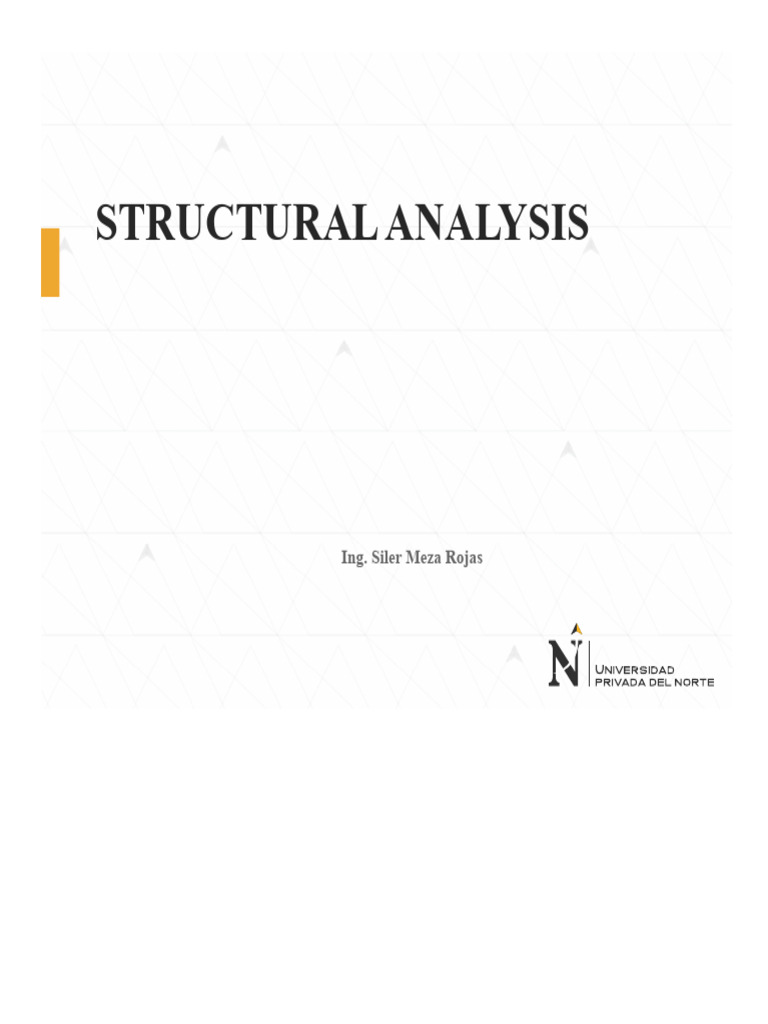 AE-4-Principles of Structural Analysis | PDF
