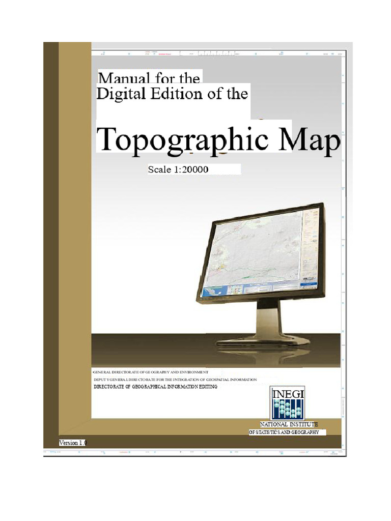 Manual For The Digital Editing of The Topographic Map Scale 1 To 20,000 ...