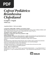 Coryx Cough and Cold Syrup Overview | PDF | Pharmacology | Diseases And ...