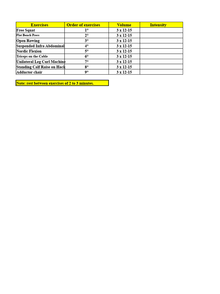 03 - Strength Resistance Worksheets in Sports | PDF | Weight Training ...