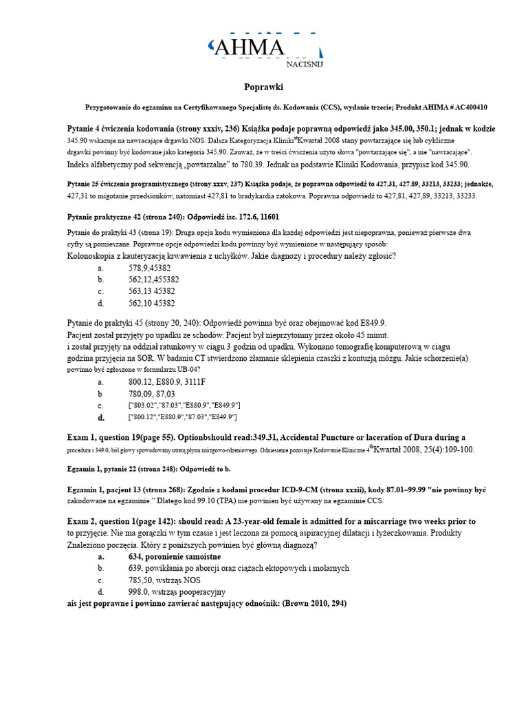 Przykłady Ahima | PDF