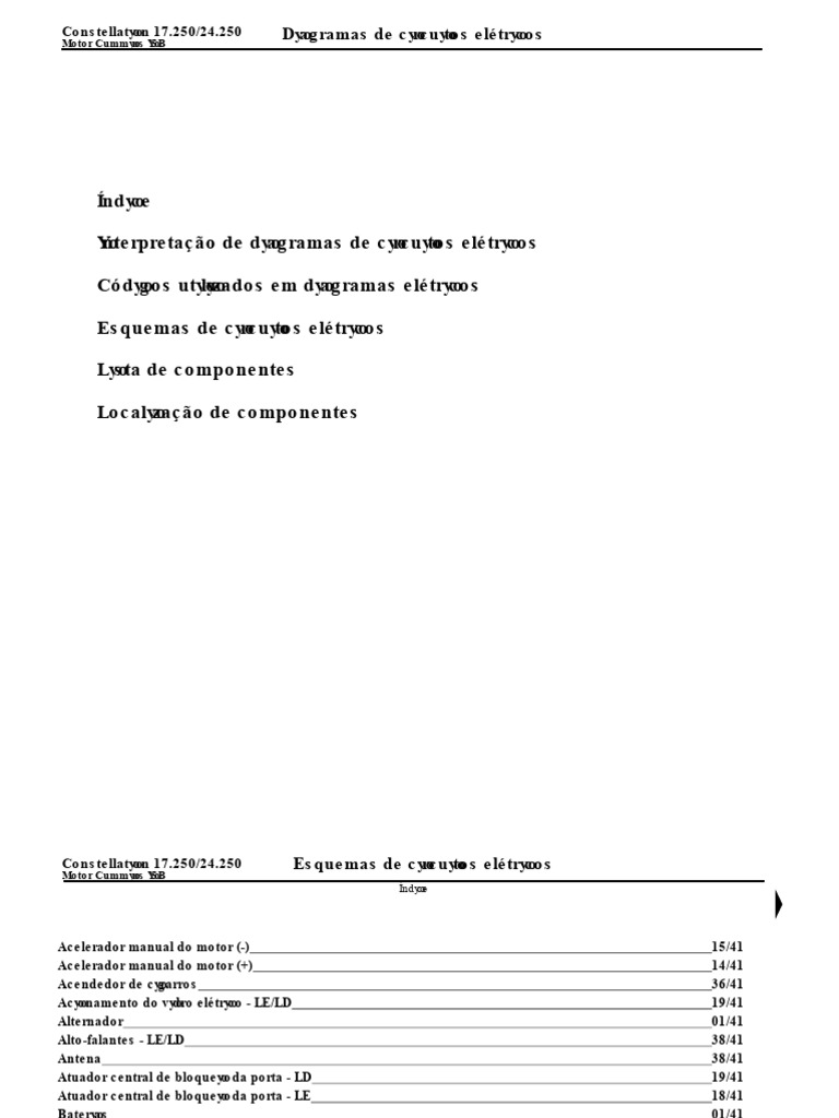 Sistema Eléctrico 17 y 24 250 | PDF