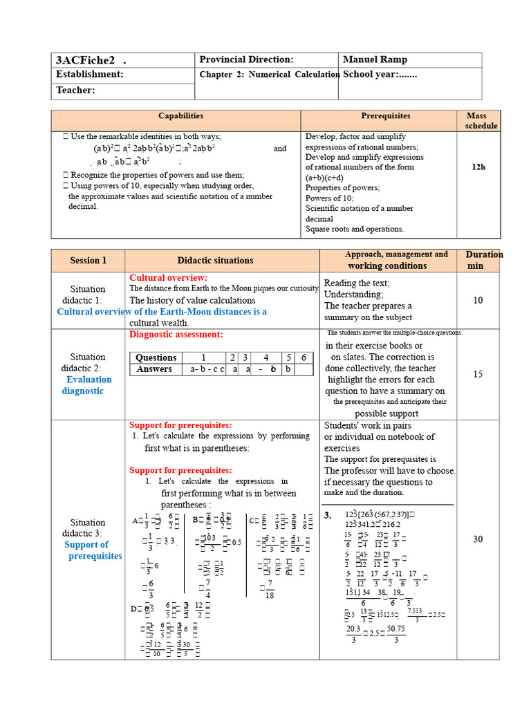 Calcul-Literal-and-Remarkable-Identities-Educational-Sheets-Maths-2AC ...