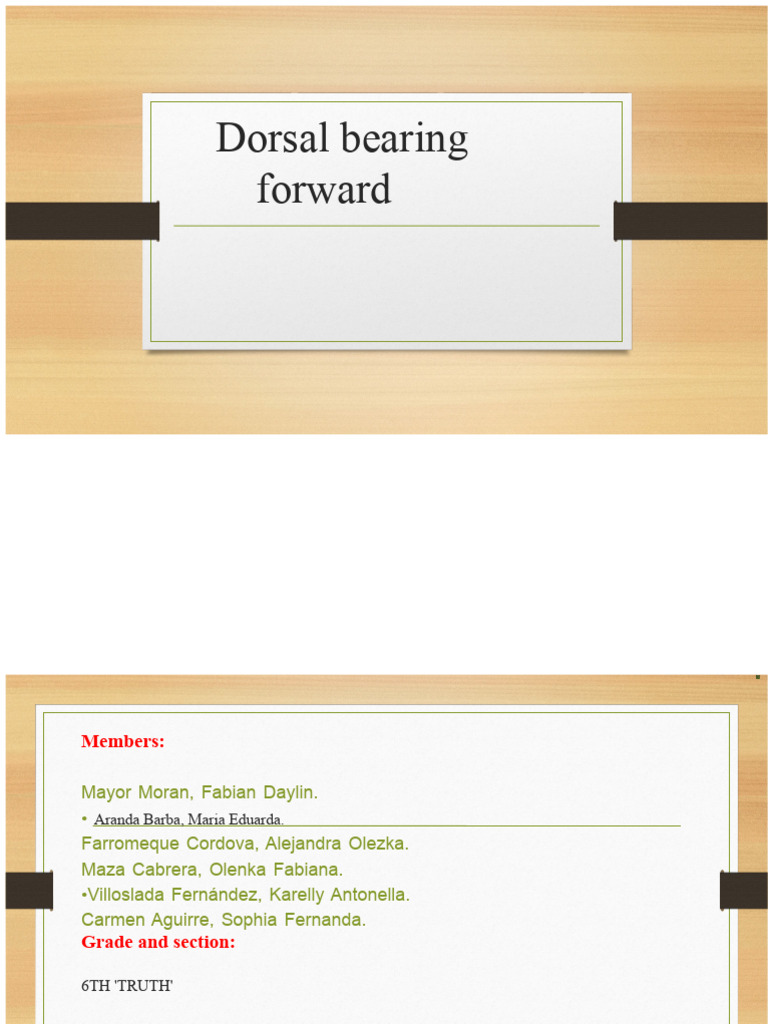 Forward Dorsal Roll - Group Work | PDF