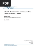USPS Org Chart | PDF | Vice President | United States Postal Service