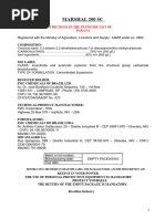 AXIAL Product Label | PDF | Herbicide | Weed