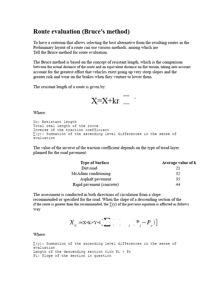 Bruce's Method and Zero Line | PDF | Contour Line | Slope