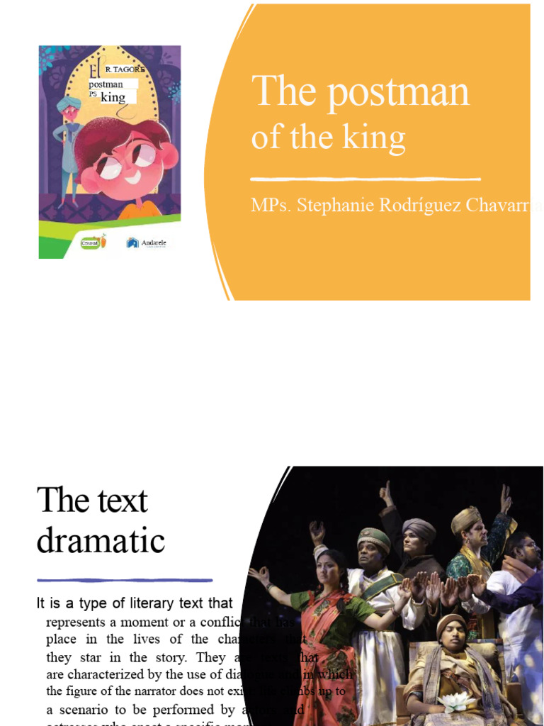 The King's Postman Presentation | PDF | Rabindranath Tagore