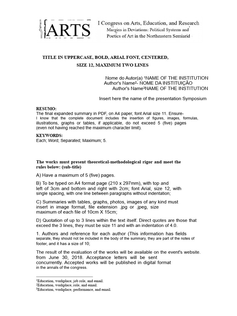Model for Expanded Summary FINAL PDF | PDF