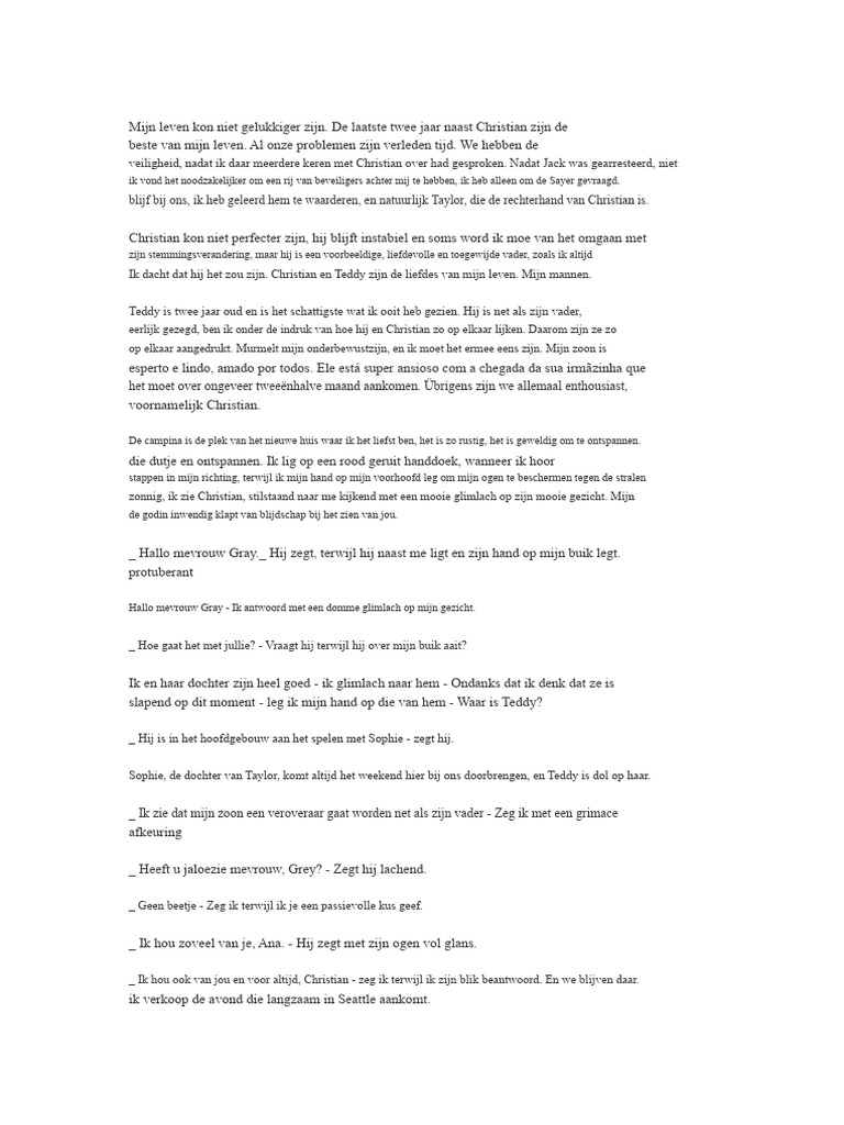 Vijftig Tinten Meer (1) | PDF