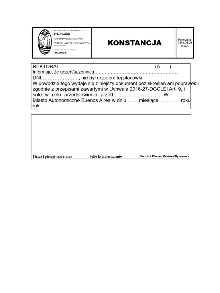 Constancja Art.9 | PDF