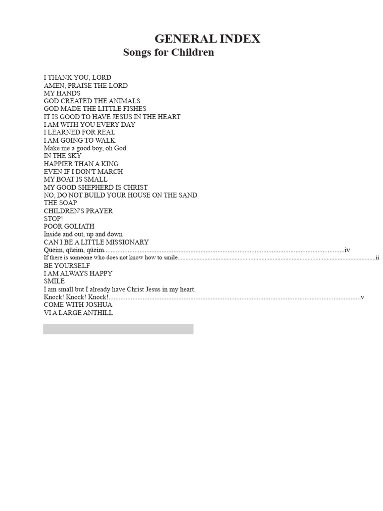 Children's Chord Notebook | PDF | God In Christianity | Jesus