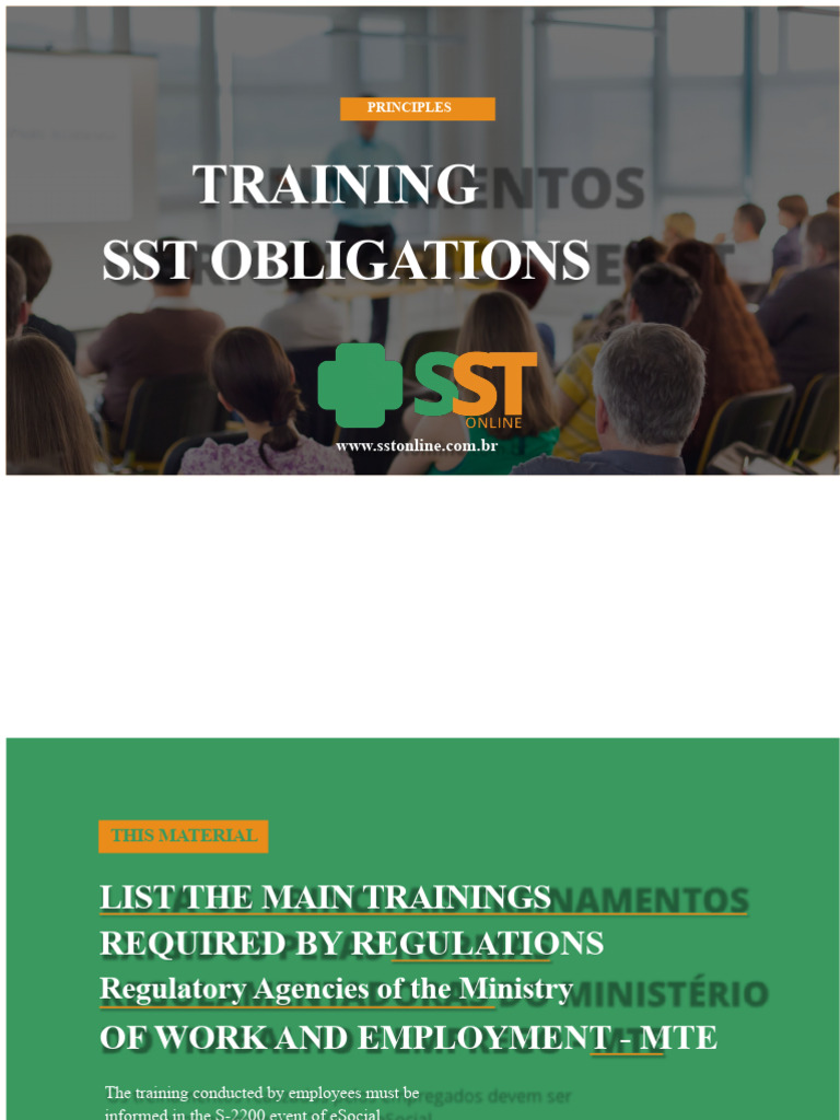 Mandatory SST Training Sstonline | PDF | Occupational Safety And Health ...