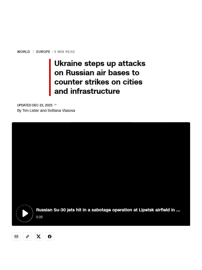 Ukraine Steps Up Attacks On Russian Air Bases To Counter Strikes On ...